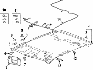 Sun Visor | GM Sun Visor - GMPartsNow.com