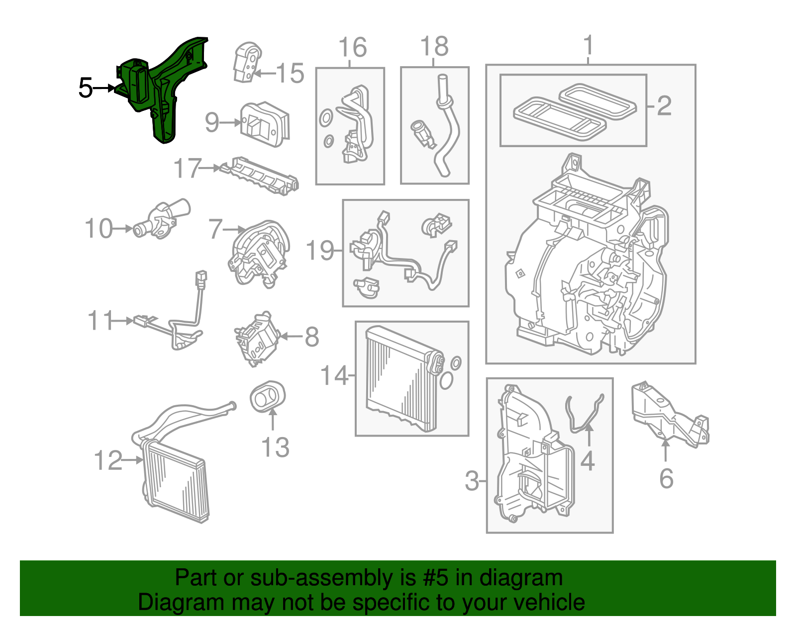 79101-SZT-G41 - Duct 2011-2016 Honda CR-Z | Honda Parts Online