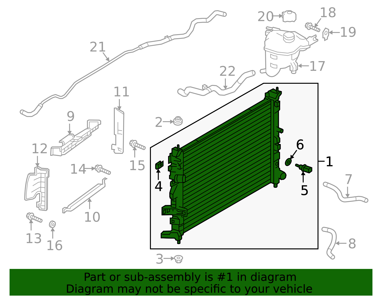 2019-2020 Infiniti QX50 Radiator Assembly 21460-5NA0A | INFINITI OF WEST CHESTER