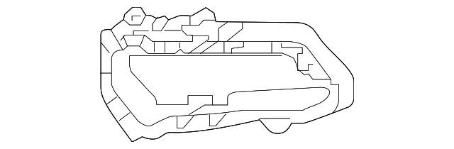 2018-2019 Nissan Kicks Bezel - Passenger Side (RH) 62256-5RB0A ...