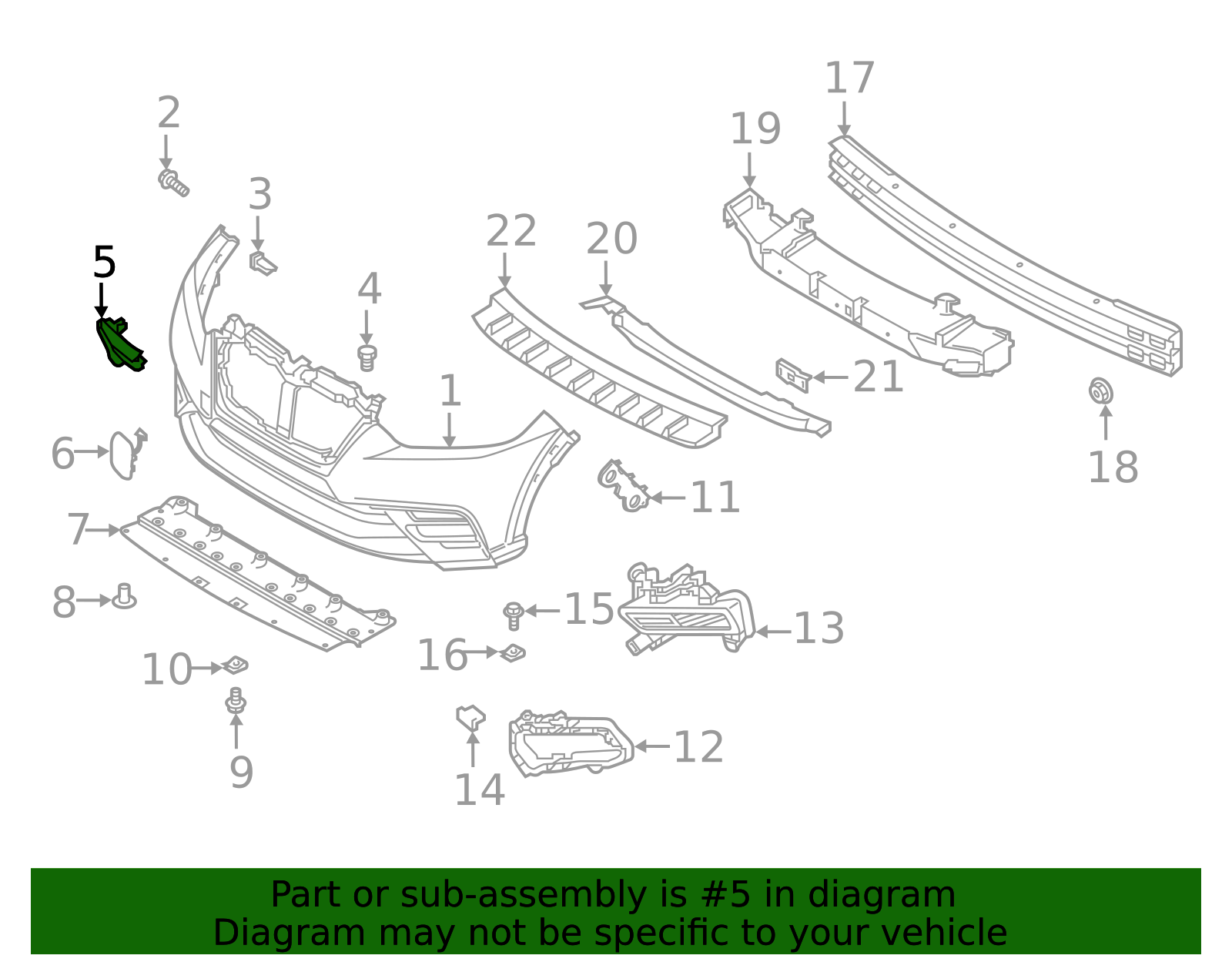2018-2019 Nissan Kicks Finish Molding 62256-5RB2A | OEM Parts Online