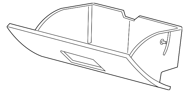 2005-2009 Ford Mustang Glove Box Door 7r3z63060t10aa | TascaParts.com