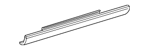 209-698-03-54-9999 - Rocker Molding - 2003-2009 Mercedes-Benz ...