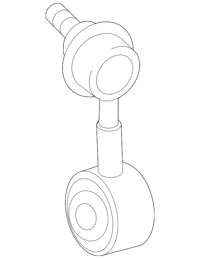 48810-0C010 - Link Assembly, Front Stabilizer, Left - 2007-2021 Toyota ...