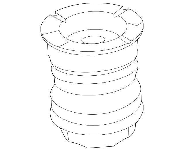 Genuine OEM Ford Part - Strut Bumper LX6Z-18198-A | Genuine OEM Ford ...