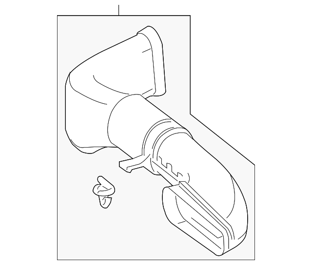 651-090-05-37 - Air Inlet Duct 2014-2016 Mercedes-Benz E 250 | Mercedes ...