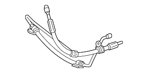 906-466-23-81 - Power Steering Pressure Hose 2010-2022 Mercedes-Benz ...