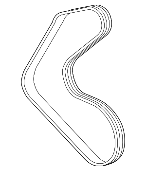 LR184650 - Belt 2014-2024 Land Rover | Land Leaping Genuine British Parts