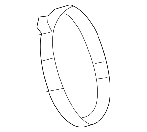 2014-2017 Ram Outlet Duct Clamp 68232858AA | TascaParts.com
