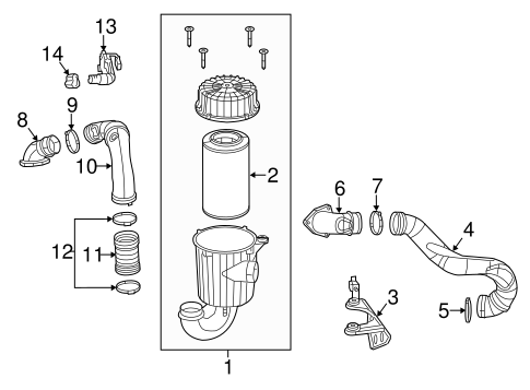 Air Intake for 2015 Ram ProMaster 2500 | TascaParts.com