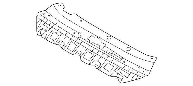 86361-E6700 - Radiator Support Access Cover - 2018-2019 Hyundai Sonata ...