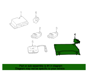 2018-2024 Jeep Wrangler Sensor 68252460AB | Mopar Parts Canada