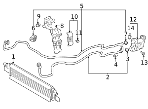 2020-2023 Toyota GR Supra Inlet Tube 32921-WAA01 | Toyota Parts Center