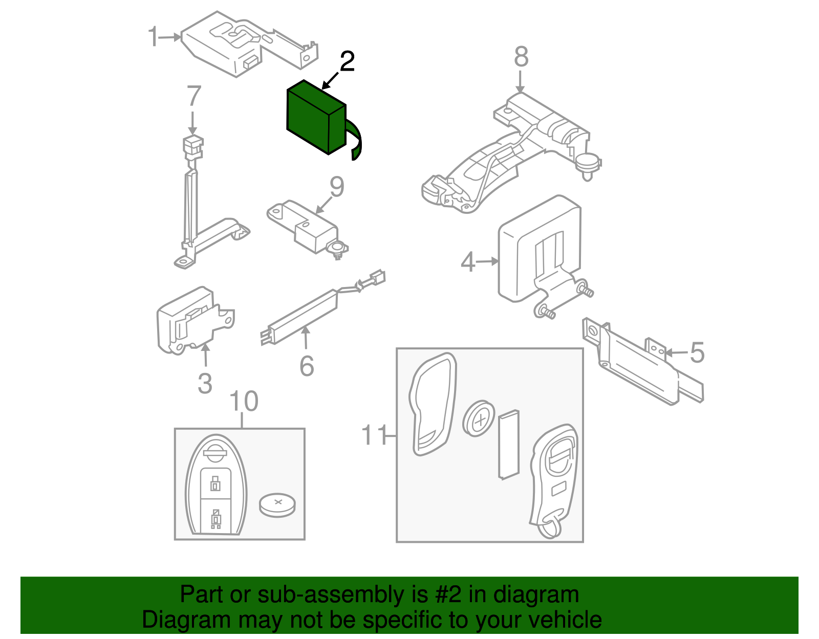 2007-2012 Nissan Versa Control Module 285E1-EM30B | Nissan Automotive Parts