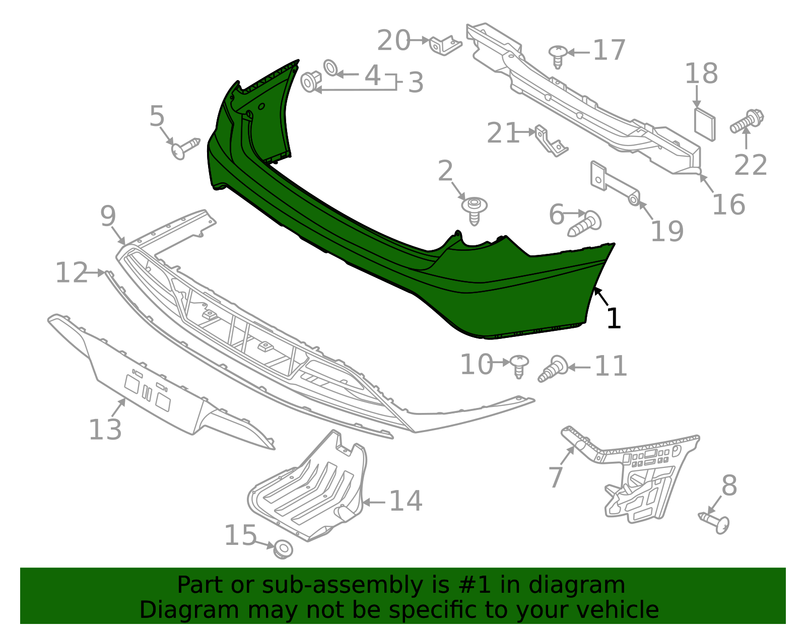 2020-2023 Hyundai Sonata Bumper Cover 86610-L1010 | OEM Parts Online