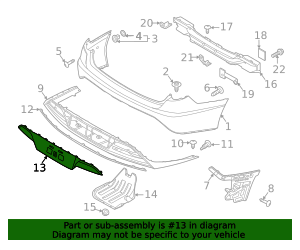 2020-2021 Hyundai Sonata Molding 86696-L5000 | OEM Parts Online