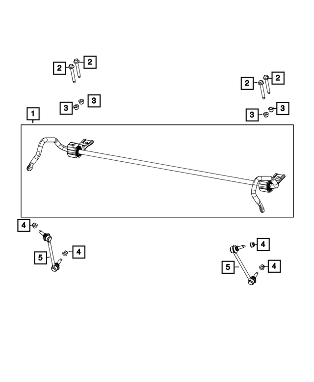 2021-2024 Jeep Stabilizer Bar Link, Left 68413985AB | Mopar eStore