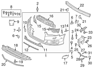 4G0-807-241-F-GRU - Tow Eye Cap 2016 Audi A6 | Audi OEM Parts