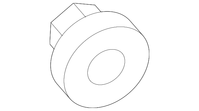 1995-2009 Mopar Wiper Arm Nut 6500165 | TascaParts.com