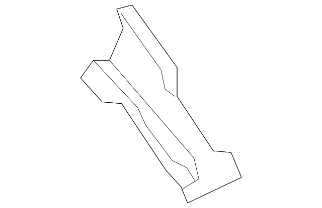 2013-2019 Mazda CX-5 Floor Pan Reinforcement Brace KD53-53-7Y2 | QuirkParts