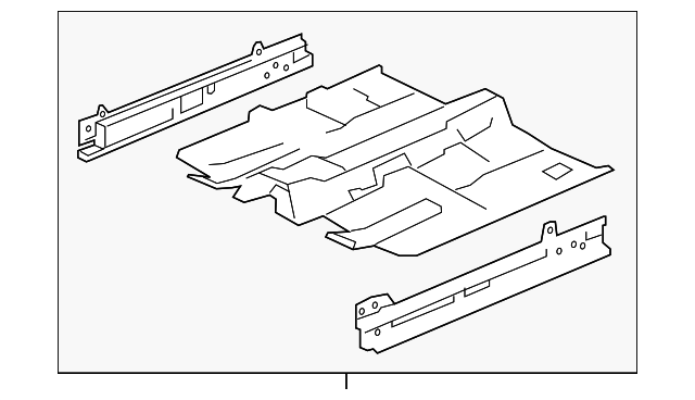2016-2020 Honda Civic Floor Pan 65100-TBG-315ZZ | Cheaper Honda Parts