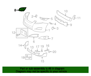 81481-02130 - Hole Cover - 2009-2010 Toyota Matrix | OEM Genuine Toyota ...