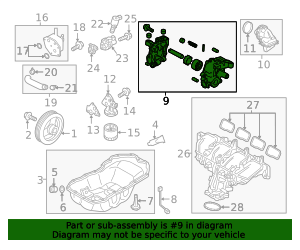 2016-2024 Mazda Oil Pump PY8W-14-100 | RealMazdaParts.com