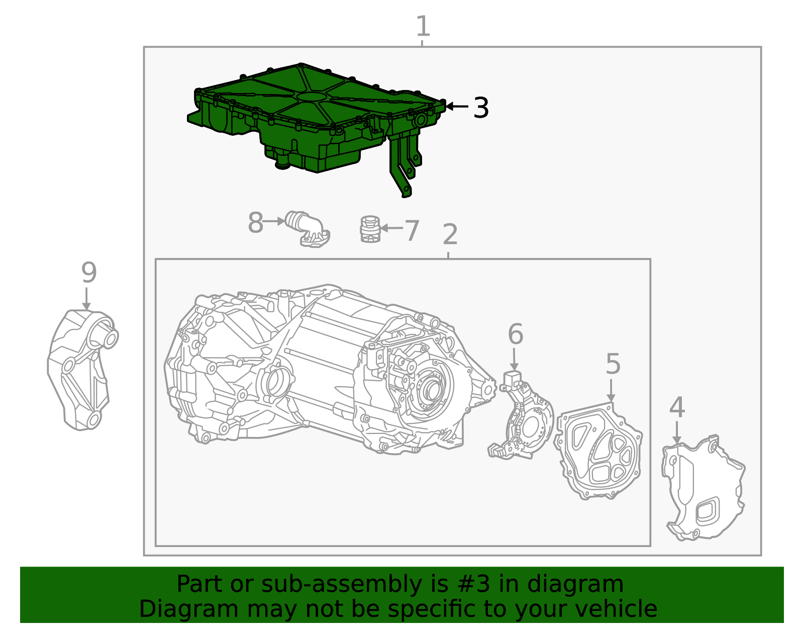 1EA-907-121-C - High-Quality Inverter Assembly for 2021 Volkswagen ID.4 ...