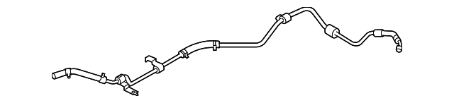 2006-2009 Hyundai Accent Power Steering Return Hose 57520-1E001 | OEM ...