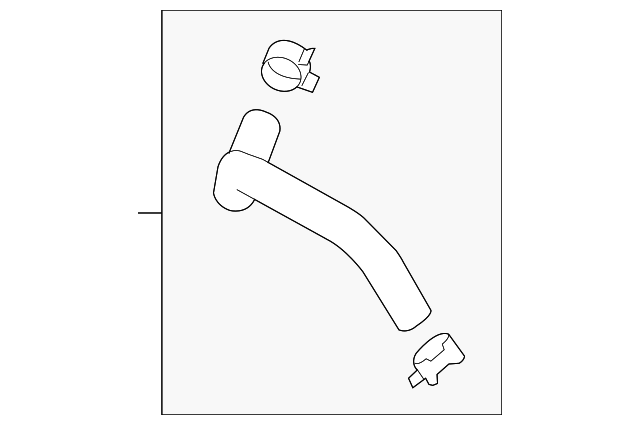 2006-2011 Hyundai Accent Power Steering Suction Hose 57530-1G000 ...