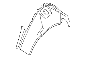 2017-2023 Porsche Panamera Outer Wheelhouse 971-809-313-AY-GRV | Sunset ...