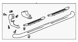 2020-2025 GM Running Board Step 84208261 | GM Parts Center