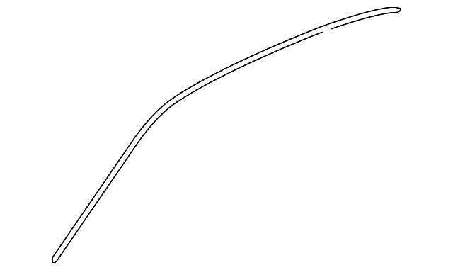 73163-TP6-A01 - Molding, L Drip Side 2010-2015 Honda | Honda Parts Online