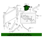 2007-2015 Ford Expansion Tank AT4Z-8A080-CA | TascaParts.com