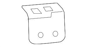 2018 Buick Front Bracket - Passenger Side (RH) 39063368 | TascaParts.com