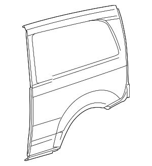 2018-2023 Mercedes-Benz Metris | Side Panel | 4476302900 | MB Dealer Parts
