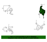 2018-2022 Volvo Headlight Level Sensor 32246991 | TascaParts.com