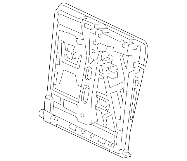 176-920-00-32 - Seat Back Frame 2020 Mercedes-Benz | Mercedes-Benz USA ...