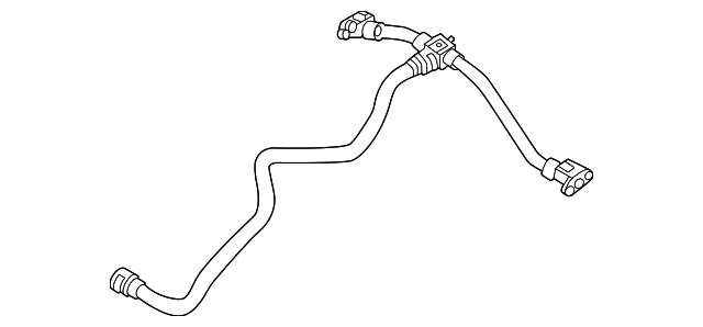 06E-133-817-P - Secondary Air Injection Pump Hose 2009-2011 Audi A6 ...