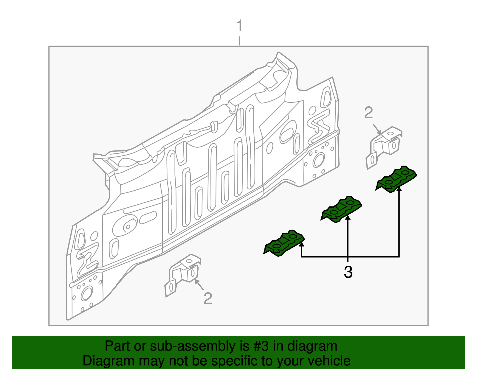 2009-2025 Nissan Center Bracket 85045-JL00A | Ziegler Nissan of Orland Park