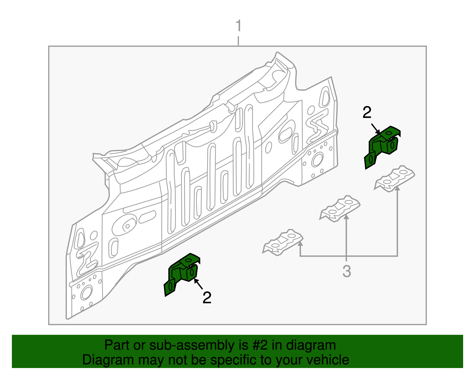 2009-2020 Nissan 370Z Outer Bracket 85042-1EA0A | Kline Nissan