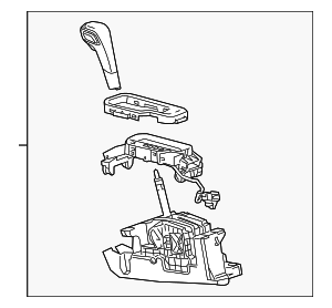 2010-2014 GMC Terrain Automatic Transmission Shift Lever Assembly ...