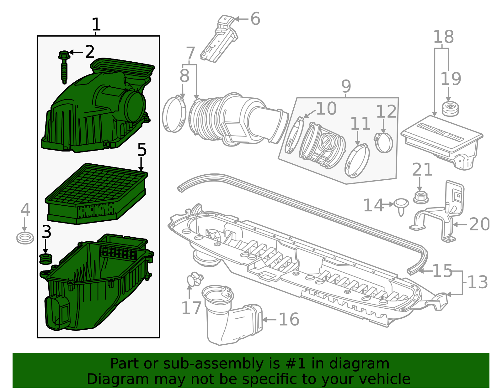 2023-2025 GM Air Cleaner Assembly 85614333 | OEM Parts Online