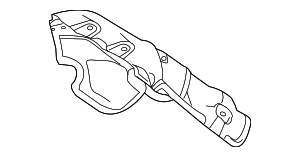 9E5Z-5E258-A - Heat Shield 2010-2012 Ford | AutoNation Parts