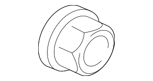 2002-2024 Lexus Axle Nut 90080-17238 | Express Lexus Parts