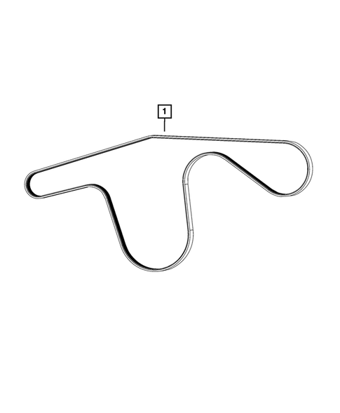 Drive Belts for 2022 Jeep Grand Cherokee WK | Mopar Estores