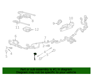 2021-2022 GM Park Assist Alarm Sensor 84586218 | GMPartsDirect.com