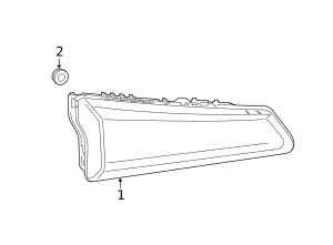 2019-2023 Cadillac XT4 Signal Lamp 84522867 | GMPartsDirect.com