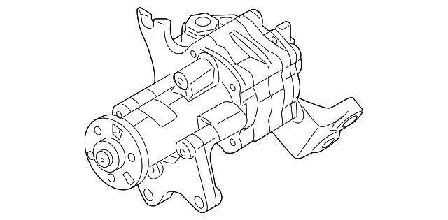 32416796443 - 2009-2010 BMW X5 Power Steering Pump (32-41-6-796-443 ...