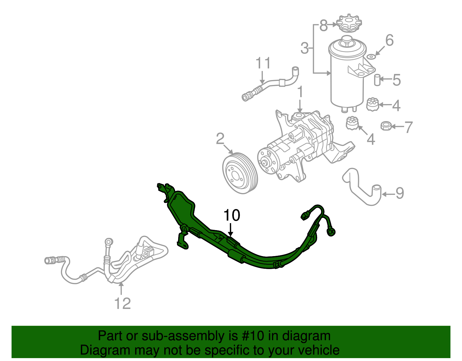 32-41-6-782-290 - Expansion hose 2006-2009 BMW X5 3.0si | AutoNation Parts